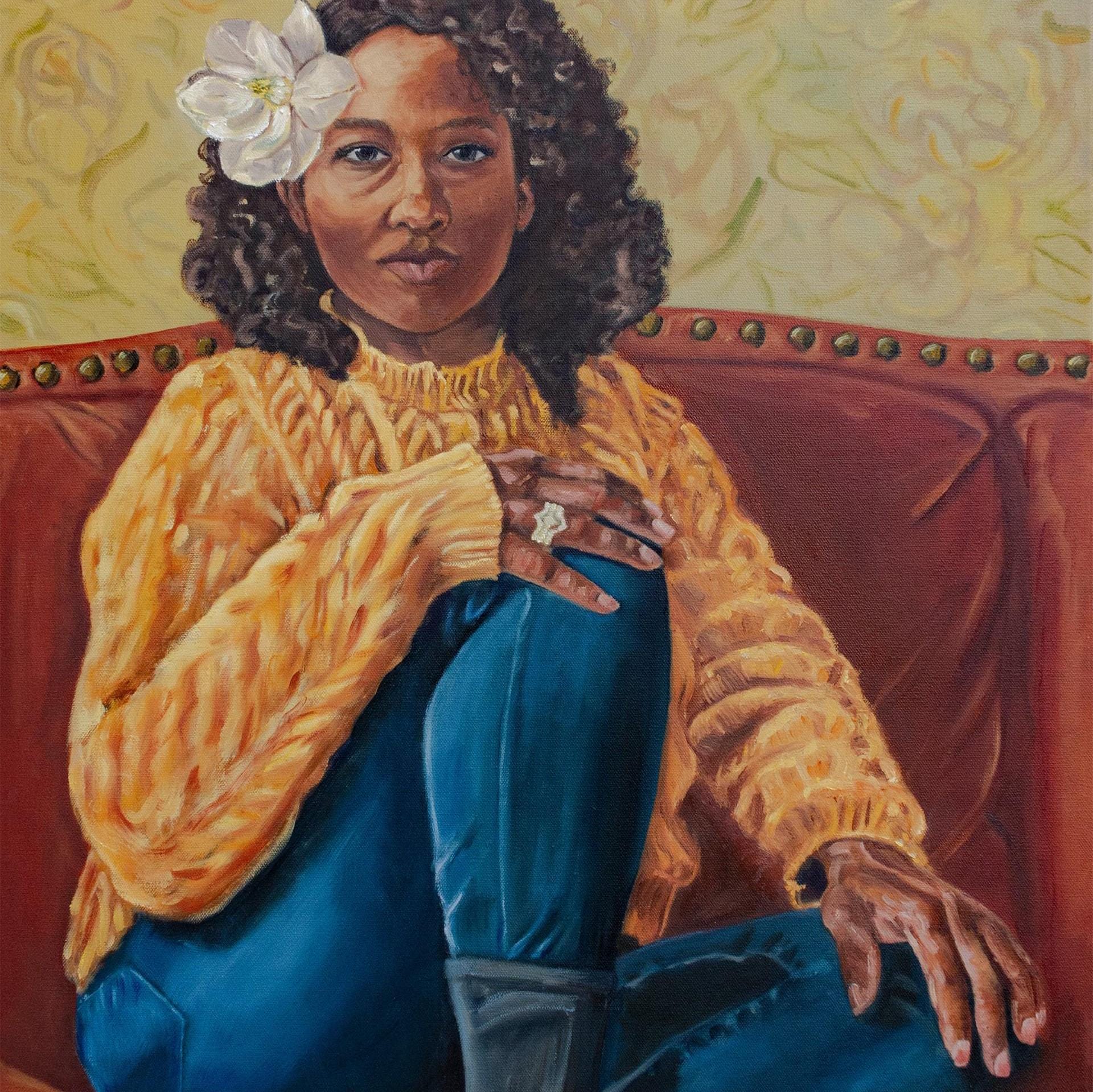 African American Woman Fine Art Print, "modern Southern" From Original ...