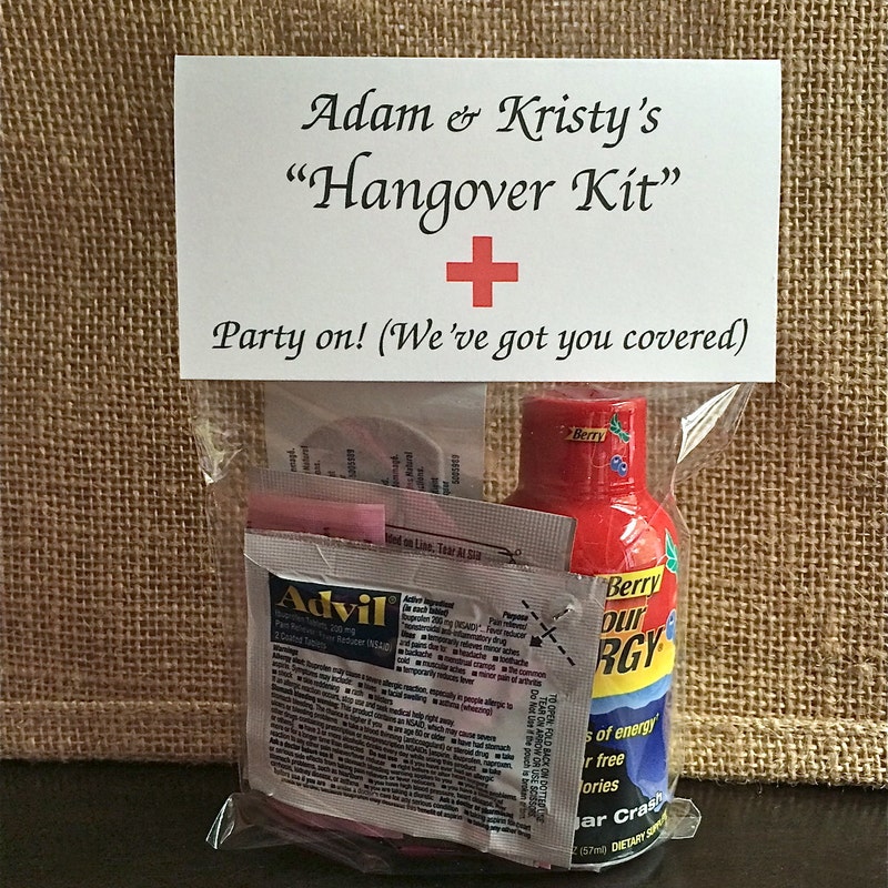 Wedding Recovery Kit - Etsy