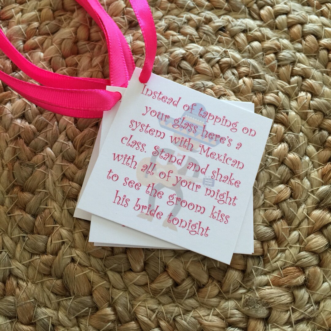 Maracas Tags, Destination Wedding Maraca Tags, Beach Wedding ...