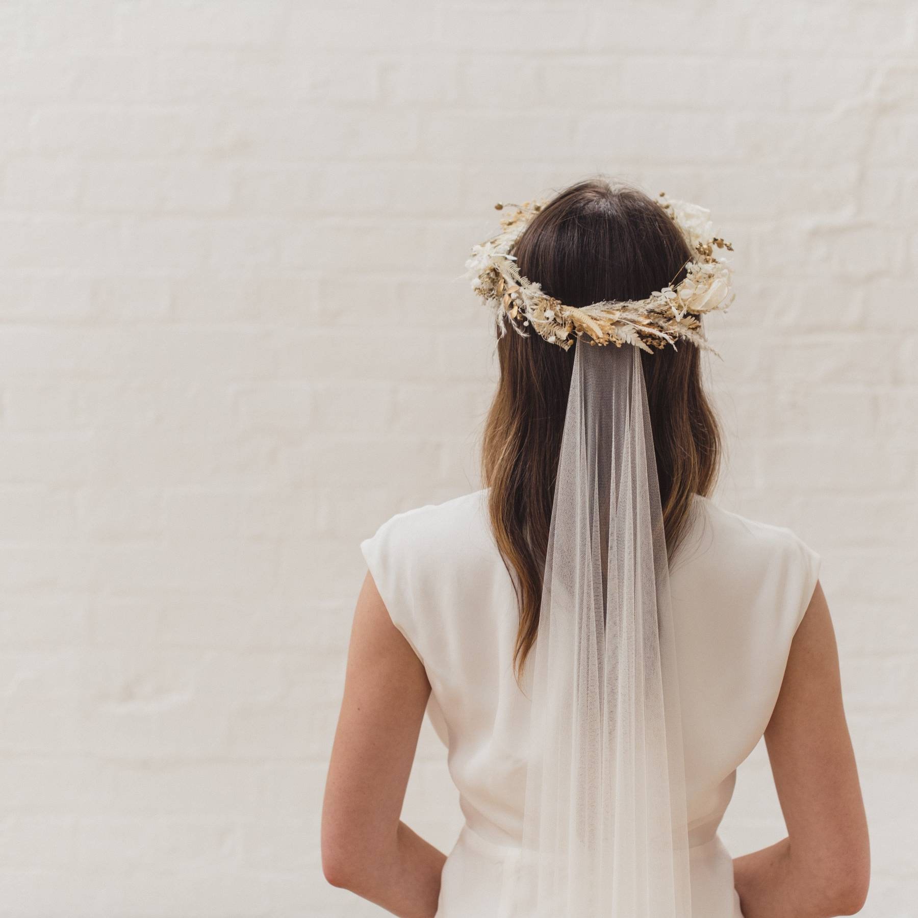 Softest Pure French Silk Tulle Wedding Veil: Ultra Sheer, Raw Edge ...