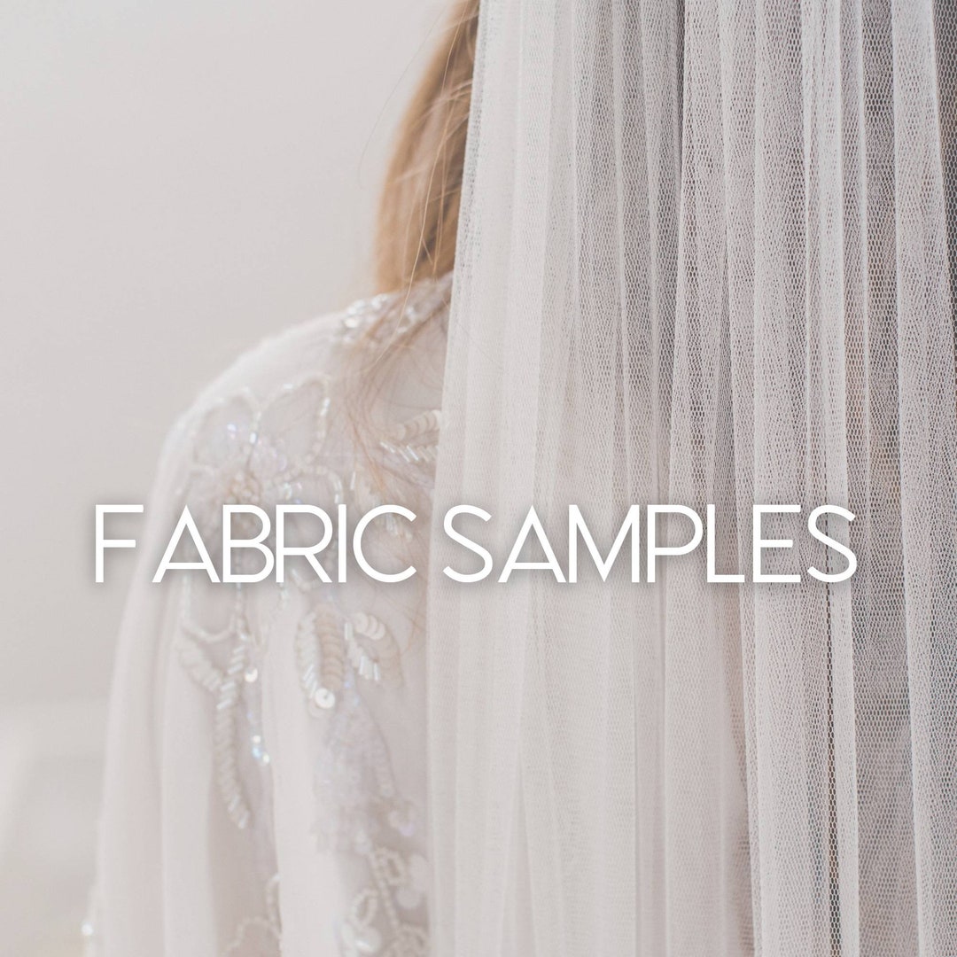 Tulle Fabric Sample: English Net, Silk Tulle, Point D'esprit - Etsy