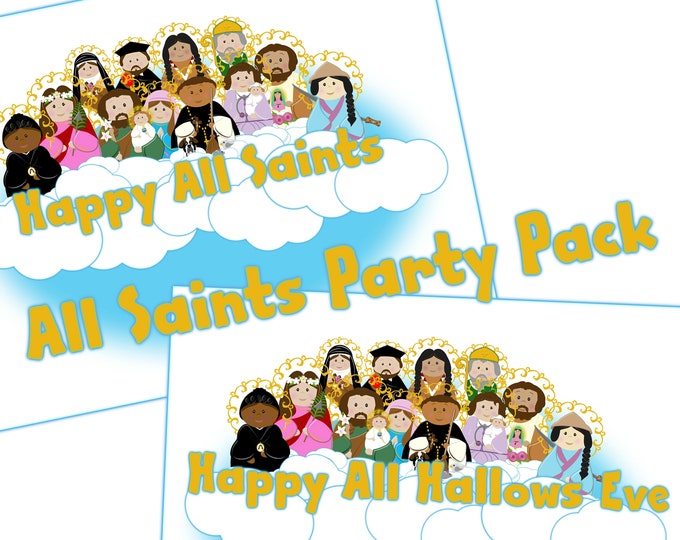 All Saints Bingo Cards PDF - Etsy Canada