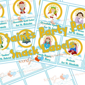 All Saints Party Pack Printable PDF - Etsy