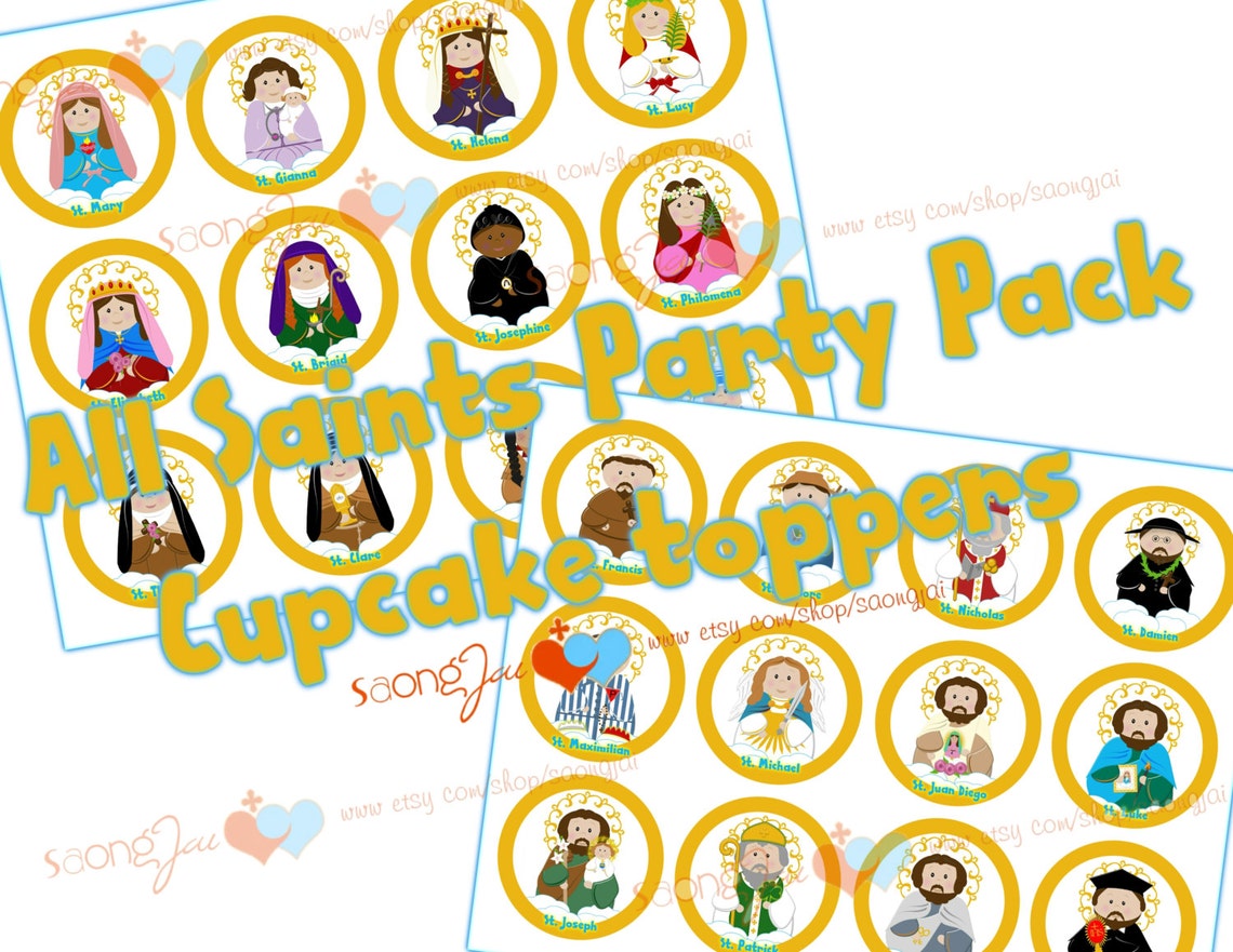 All Saints Party Pack Printable PDF - Etsy
