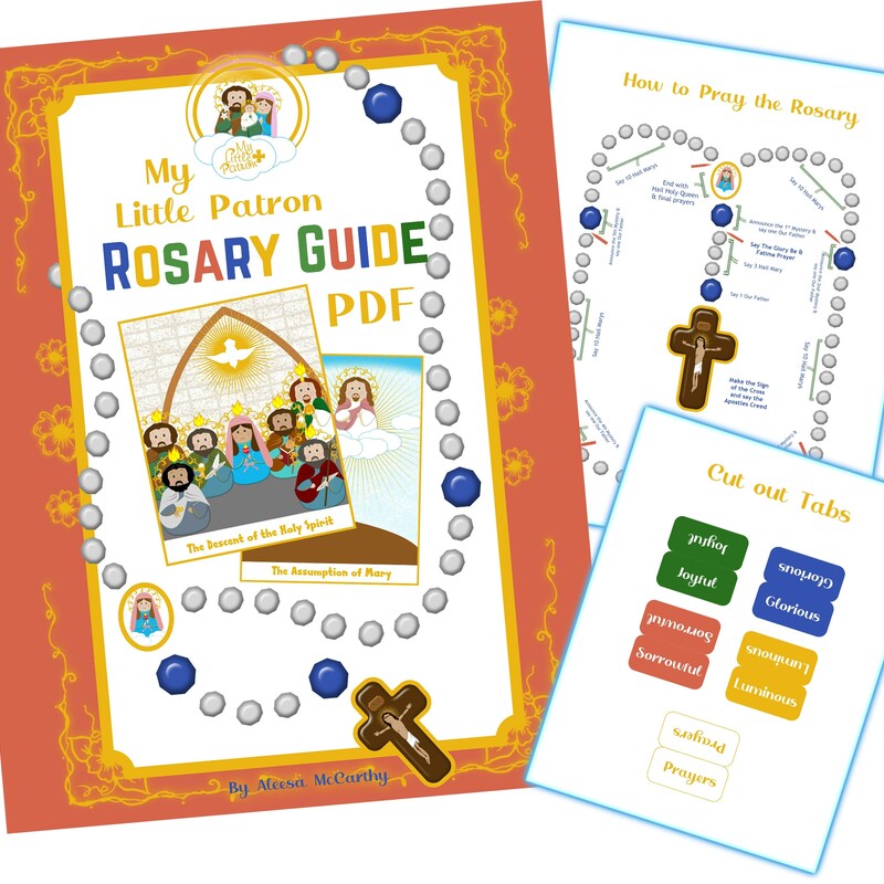 Rosary Printable - Etsy