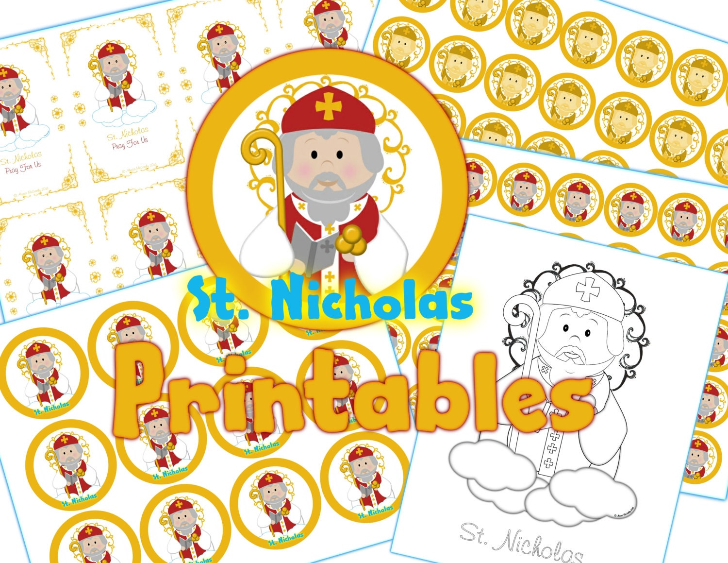 St. Nicholas Day Printables PDF - Etsy