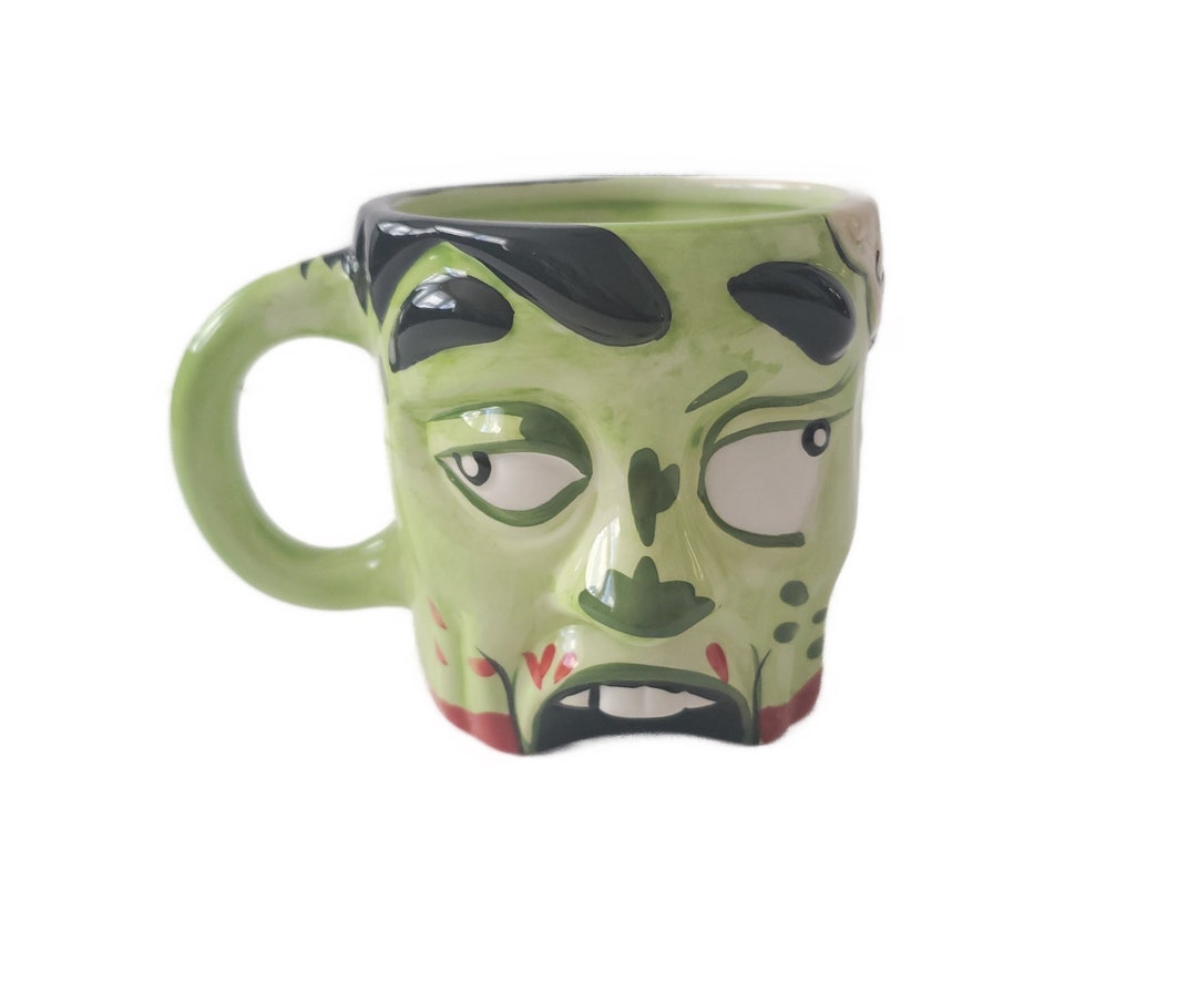 Vintage Frankenstein Mug, Halloween Decor - Etsy