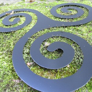 Celtic Triple Spiral Irish Tribal Also Tniskelion , Paganism Triple ...