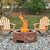 Fire Ring With Lip, Smokeless, Fire Pit, Customized Design, Pit ...