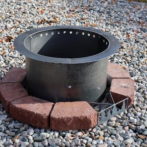 DIY Smokeless Fire Ring Kit, Smokeless Fire Pit, Customized Design, Pit ...
