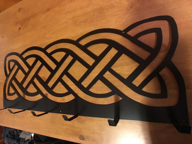 Celtic Knot Pointed Banner Wall Hook - Etsy