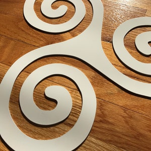 Celtic Triple Spiral Irish Tribal Also Tniskelion , Paganism Triple ...