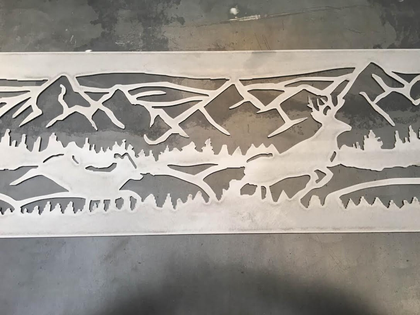 Heavy Duty Fire Pit Ring Deer Outdoor Decor Metal Garden Fire - Etsy