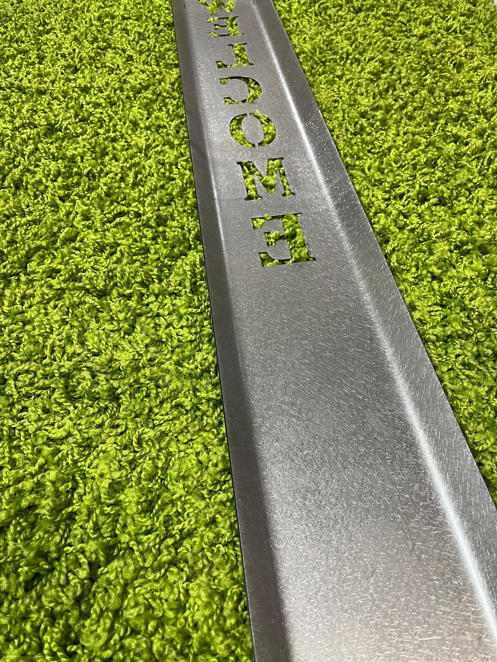 Weclome Sign Michagin Block Metal Garden Yard Outdoor Front - Etsy