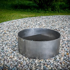 Handcrafted Corten Steel Fire Pit - Solid, Durable, Rustic, Long ...