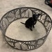Palm Tree Leaf Fire Ring, Fire Pit, Outdoor, Fire Place, Back Yard ...