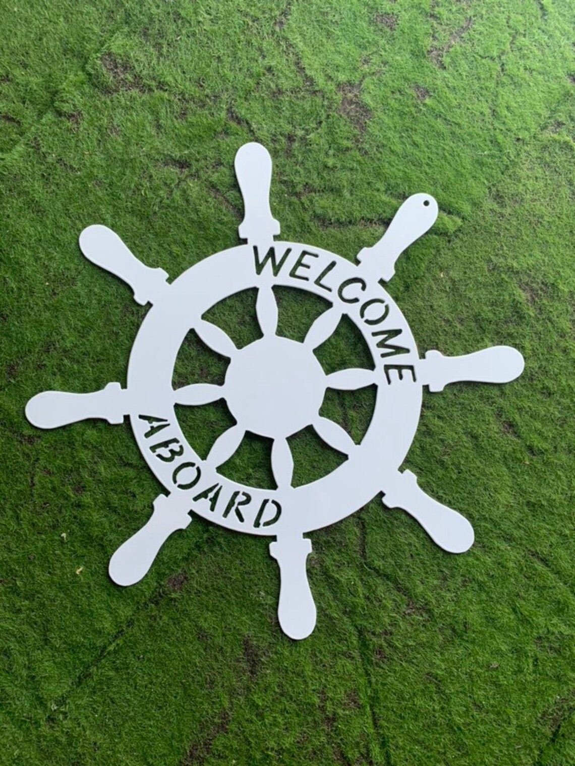 Ship Wheel Welcome Decor Ship's Wheel Ship Boat Vessel - Etsy