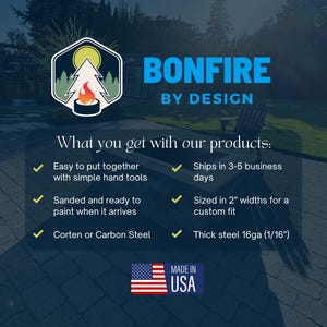 Fire Ring With Lip, Smokeless, Fire Pit, Customized Design, Pit ...