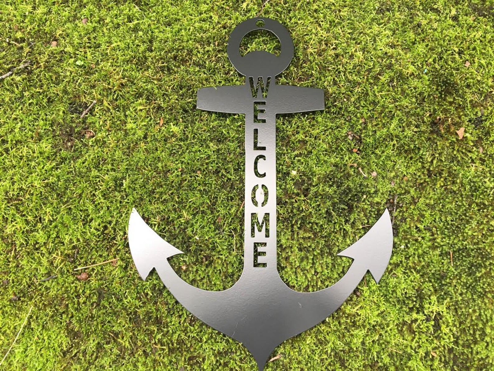 Welcome AnchorAnchor Door Hanger Name Sign/Anchor Welcome | Etsy