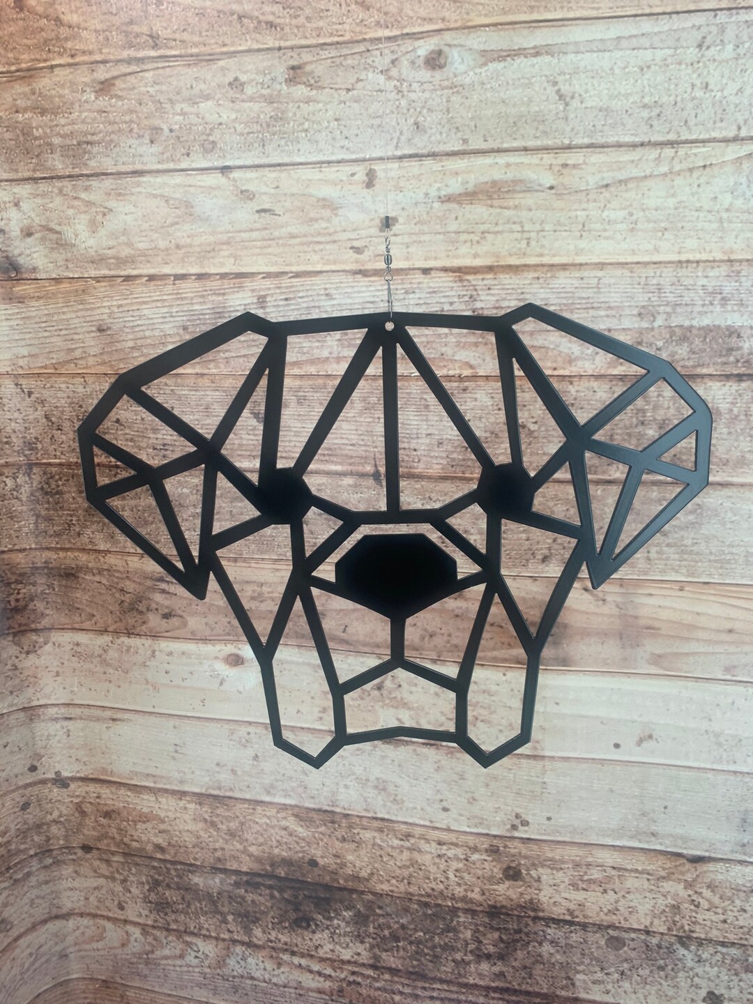 Geometric Dog Head Wall Decor, Dog Head Metal Wall Hanging, Labrador ...