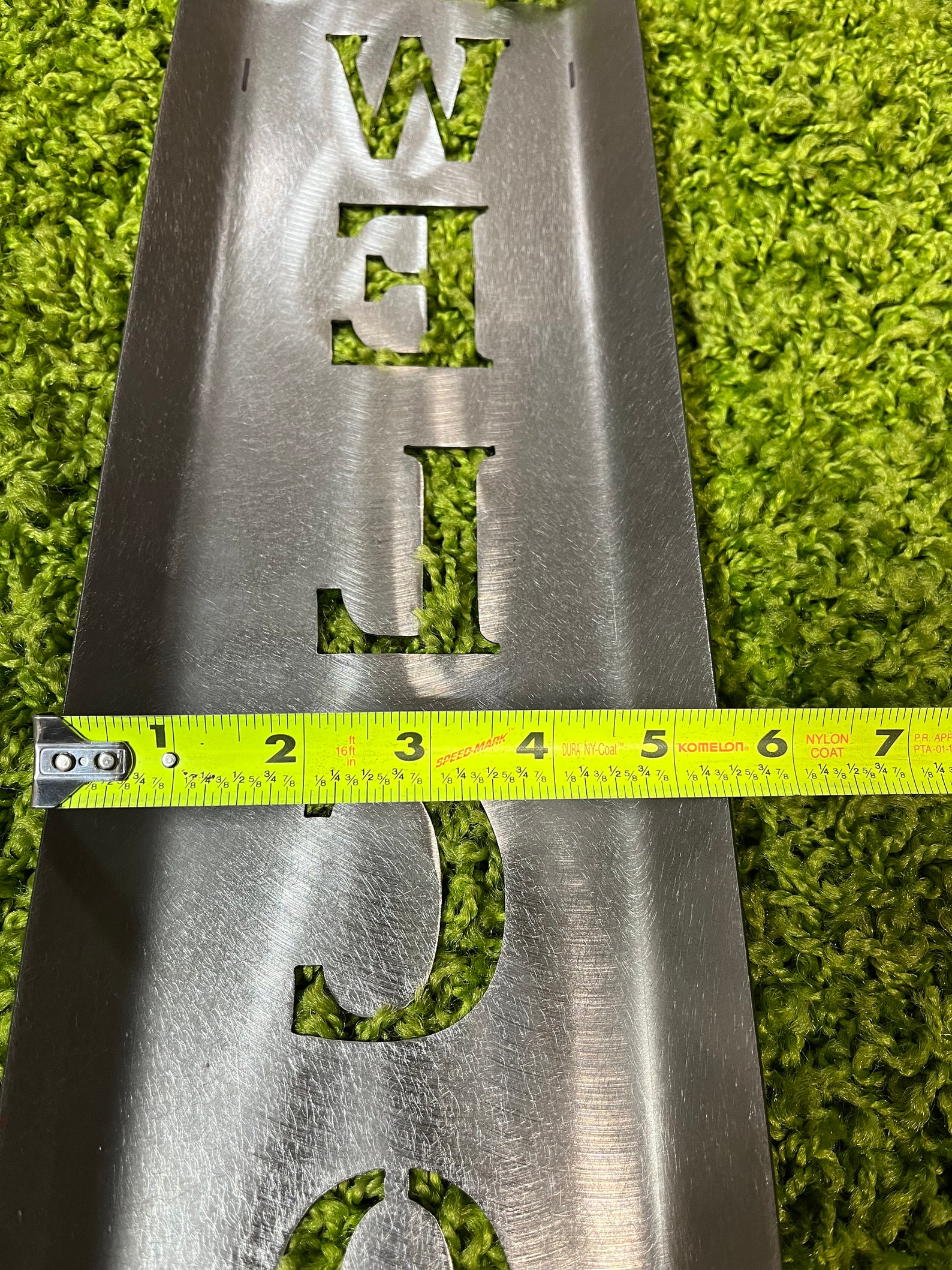 Weclome Sign Michagin Block Metal Garden Yard Outdoor Front - Etsy