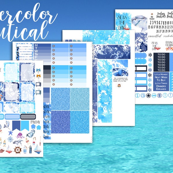 Planner Sticker Kit - Etsy