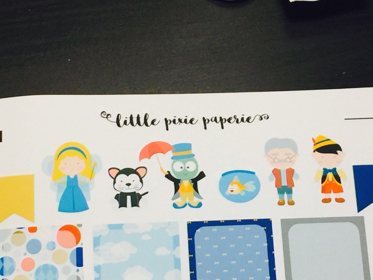 Pinocchio Weekly Planner Stickers Set, for Use With Erin Condren Life ...