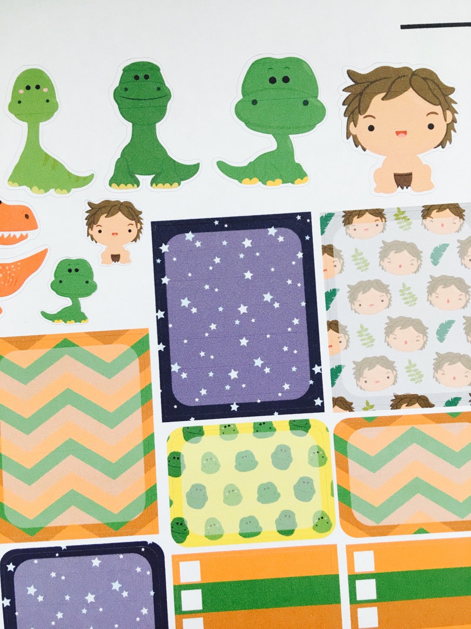 Dinosaur Good Weekly Planner Stickers Set, for Use With Erin Condren ...