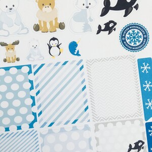 Arctic Friends Weekly Planner Stickers Set, for Use With Erin Condren ...