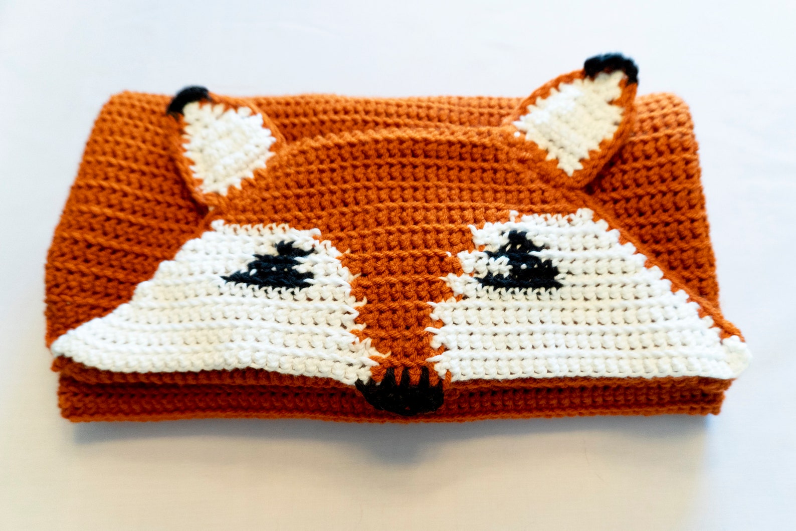 Fox Hooded Blanket Crochet Pattern - Etsy