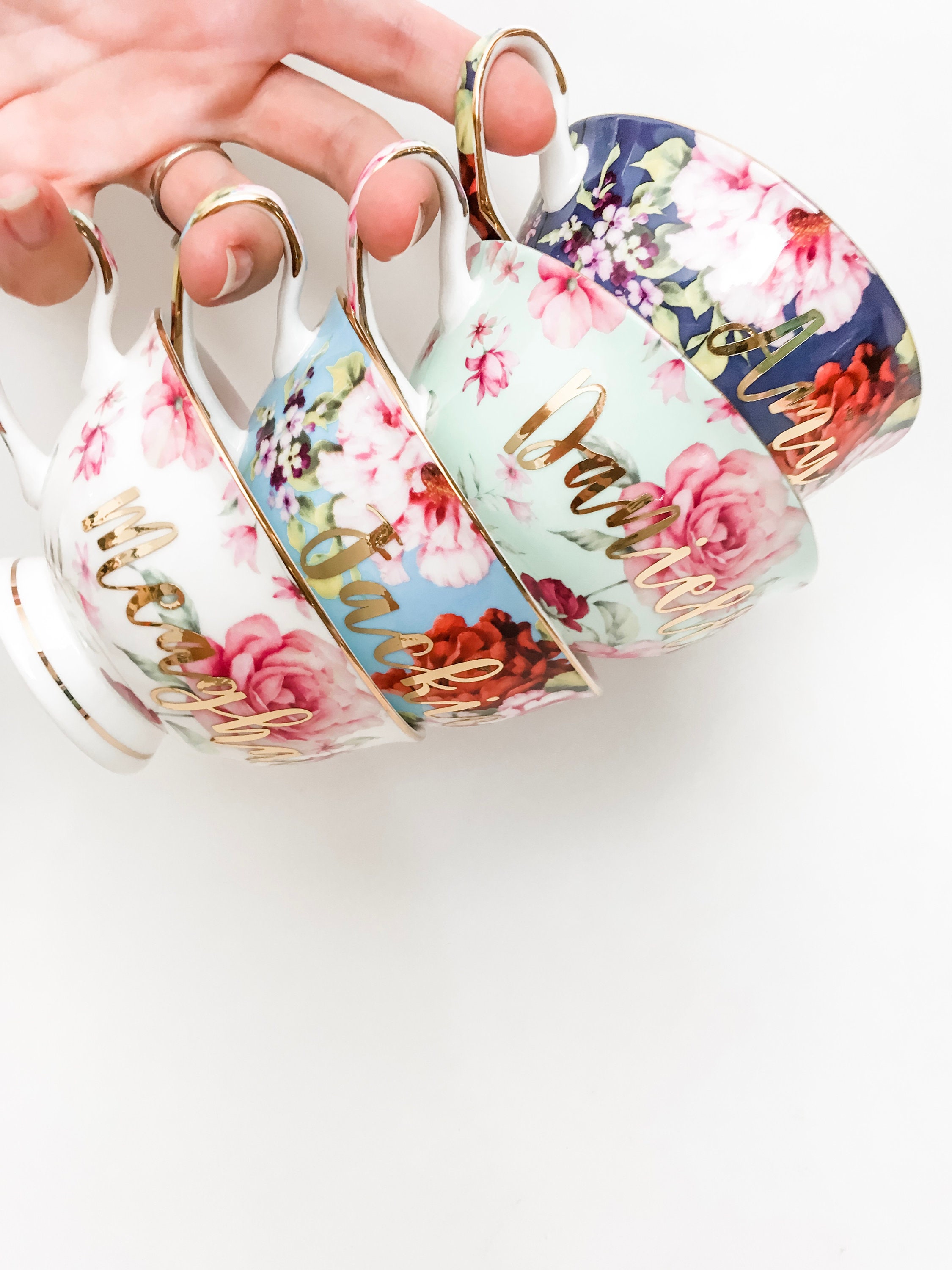 Tea Cup Personalized Tea Cups Custom Tea Cup Tea Lover - Etsy 日本