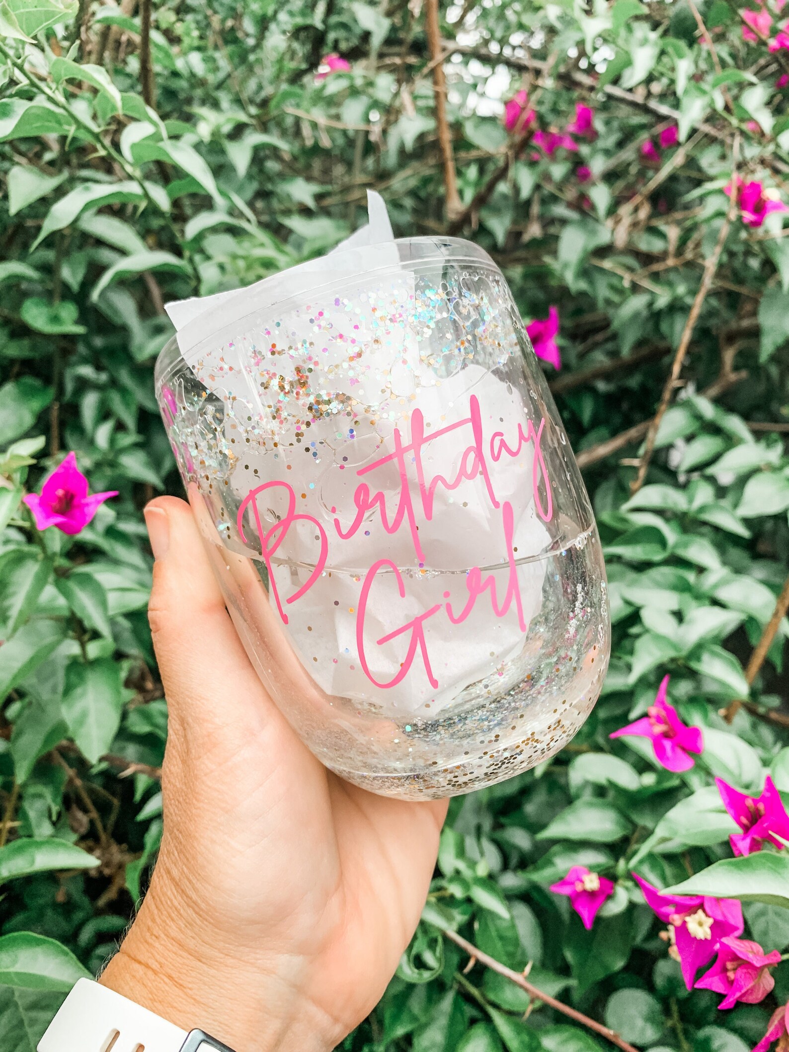 Birthday Girl Cup Birthday Confetti Cup Glitter Tumbler - Etsy