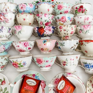 IMPERFECT Bulk Tea Cups & Saucers With Minor Imperfections | Mismatched ...