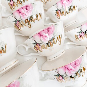 Tea Cup | Personalized Tea Cup | Custom Tea Cup | Tea Lover Gift ...