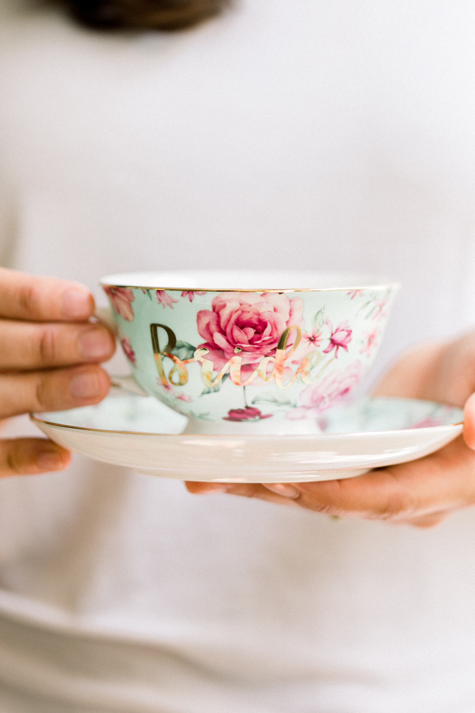Bride Gift Tea Cup Bride Gift Ideas from Bridal Party From | Etsy