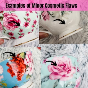 IMPERFECT Bulk Tea Cups & Saucers With Minor Imperfections | Mismatched ...
