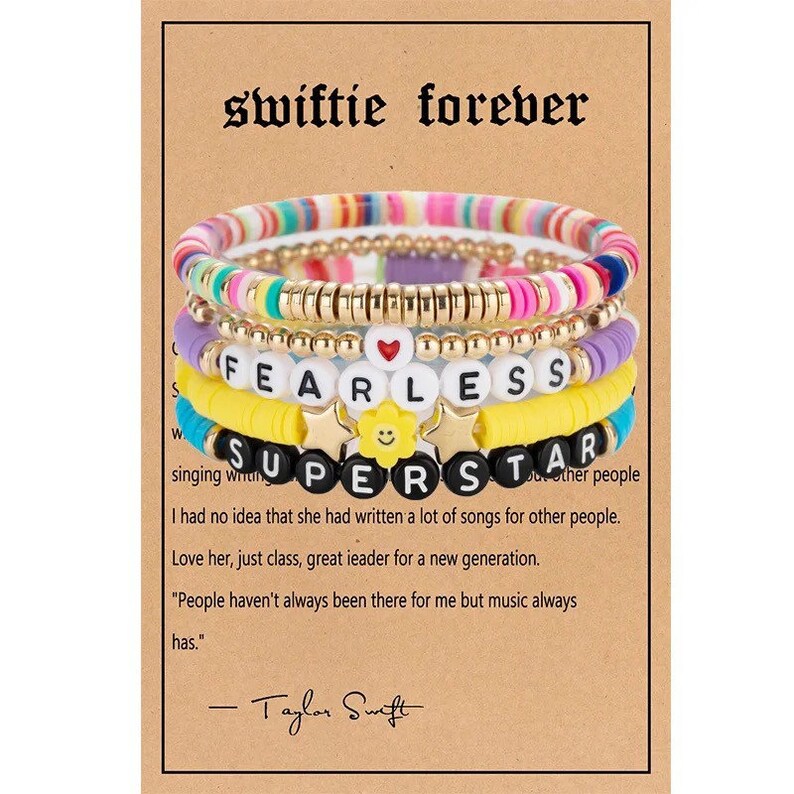 Friendship Bracelets Eras Tour Inspired Swiftie - Etsy