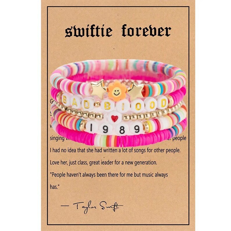 Friendship Bracelets Eras Tour Inspired Swiftie - Etsy