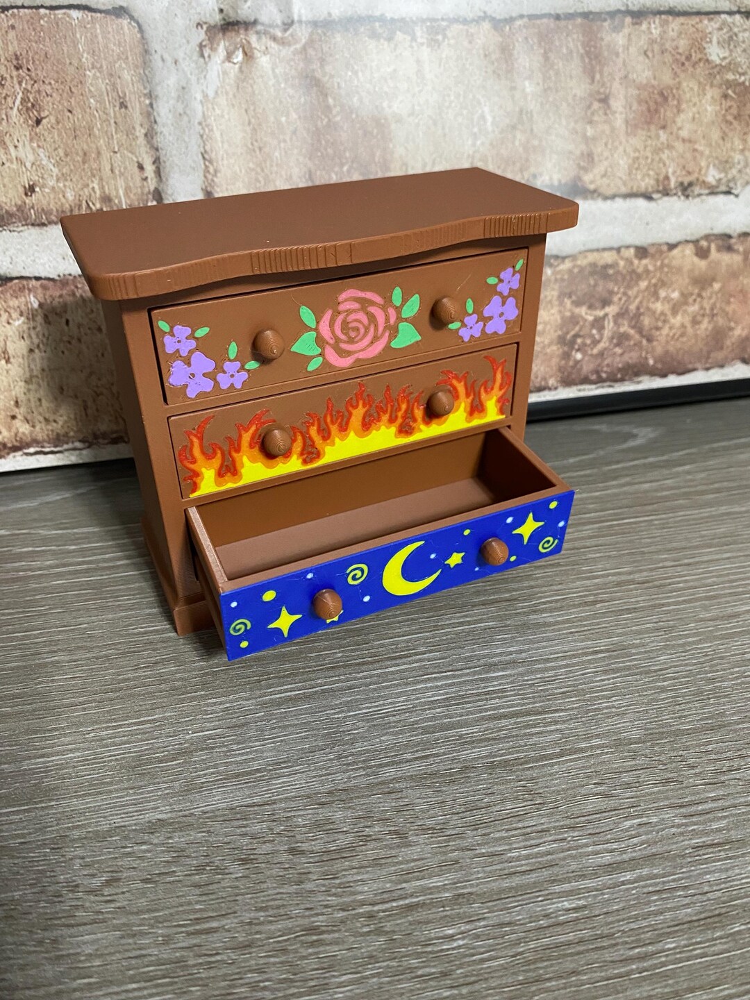 ACOTAR Inspired Dresser, 3D Printed, Dark Romance, Movable Drawers - Etsy