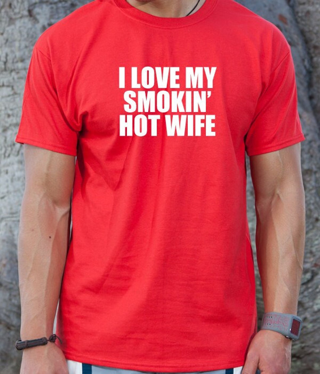 I Love My Smokin Hot Wife T-shirt, Husband Shirt, Valentine's Day, Funny Shirt, Velentine Gift ...