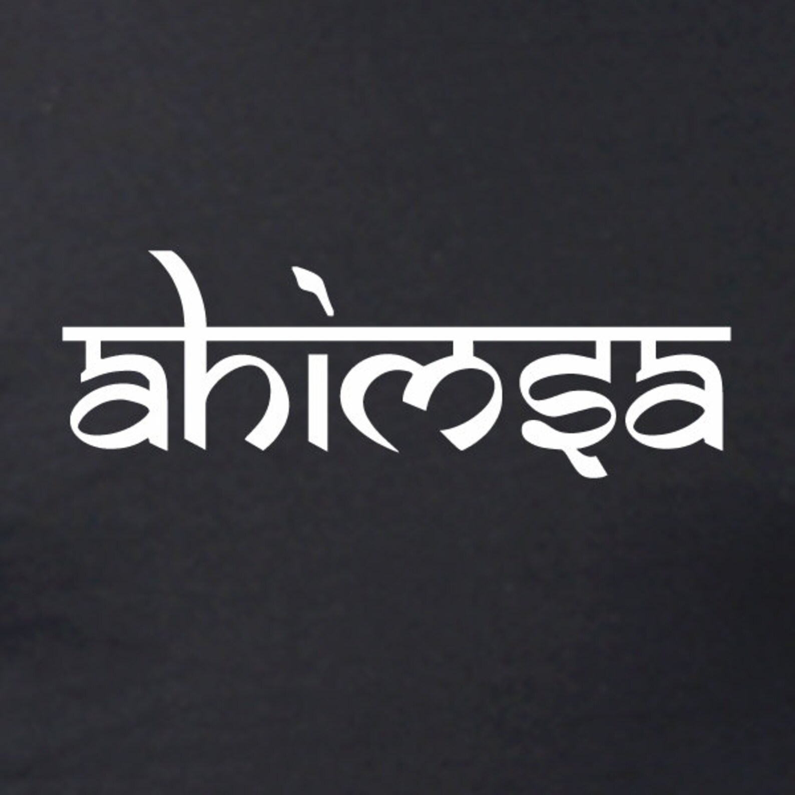 Ahimsa T-shirt Peace Jain Hand Symbol Dharma Non-violence Tee - Etsy