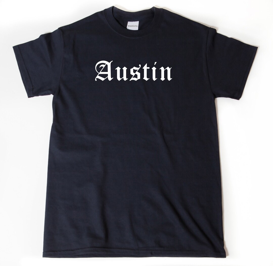 Austin Shirt, Austin Shirt, Austin Texas T-shirt, Place Name Tee Shirt ...