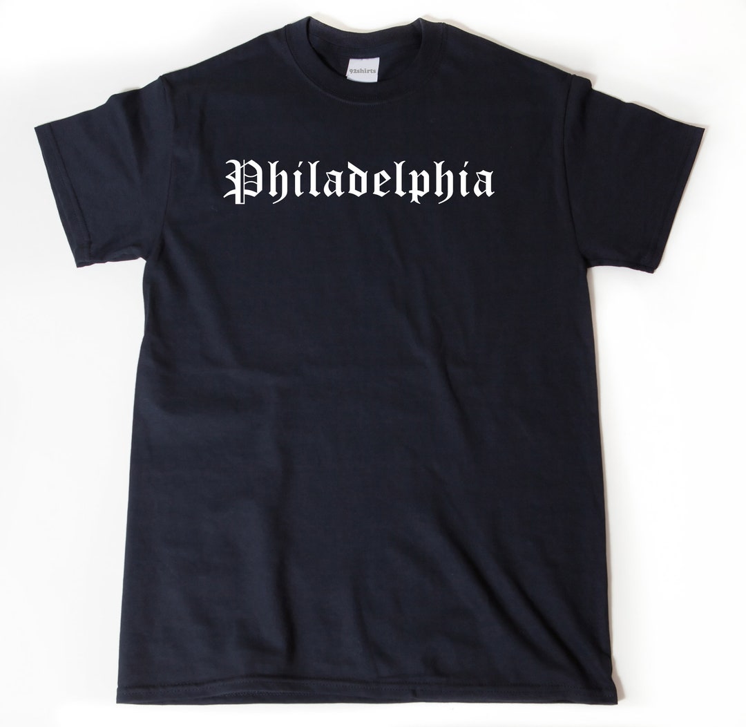 Philadelphia T-shirt, Philly Shirt, Funny Awesome Place Name Tee ...