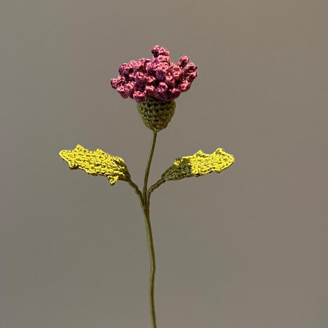 Thistle Crochet Pattern PDF | Flower Crochet Pattern | Instant Download ...