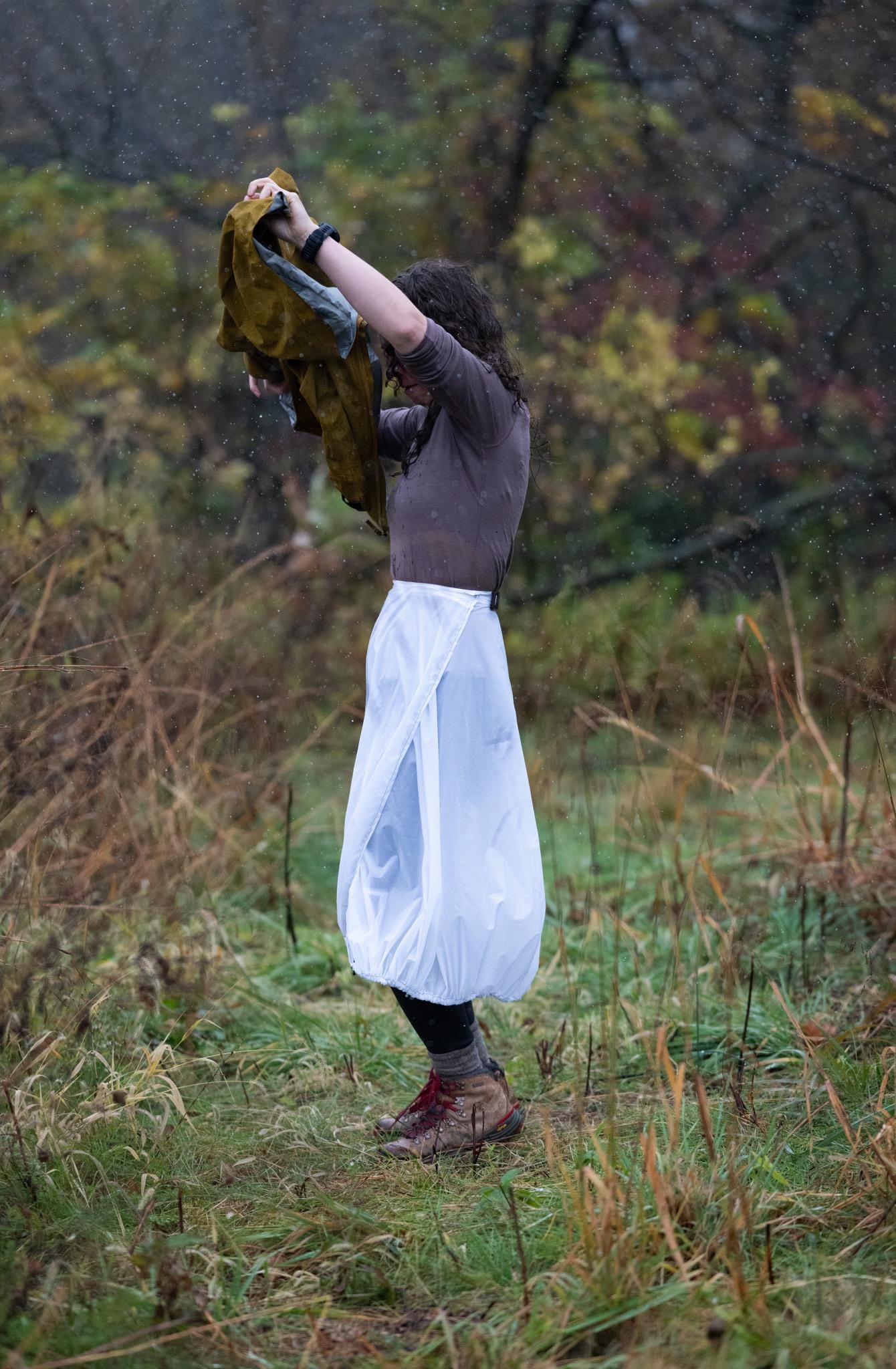 Rain Skirt PDF Pattern: Ultralight Waterproof Hiking & Backpacking Rain ...