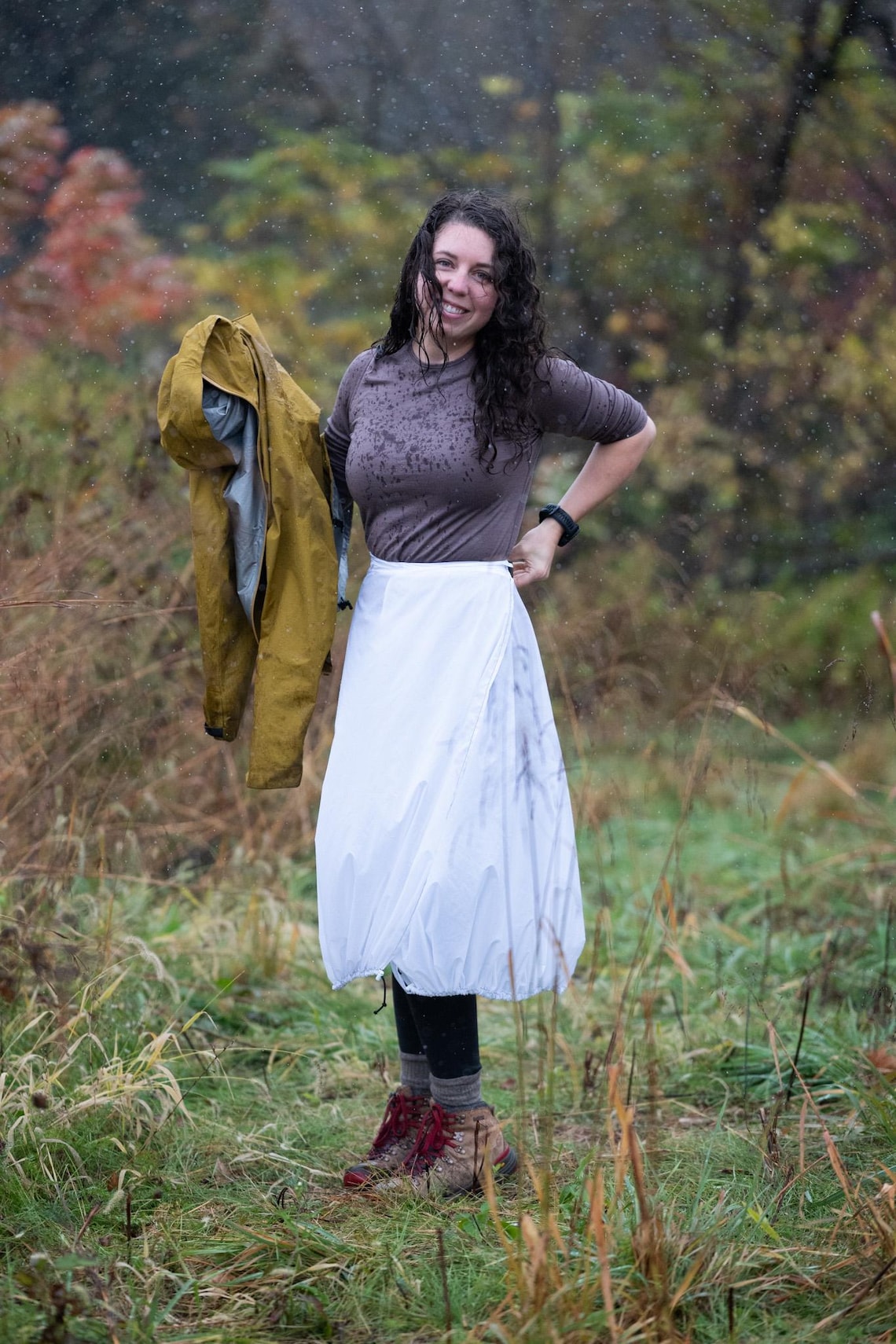 Rain Skirt PDF Pattern: Ultralight Waterproof Hiking & Backpacking Rain ...
