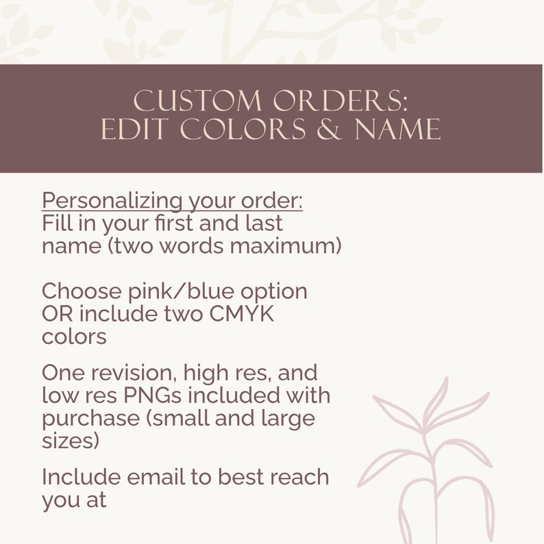 Custom Logo, Monogram Logo Design, Signature Logo, Simple and ...