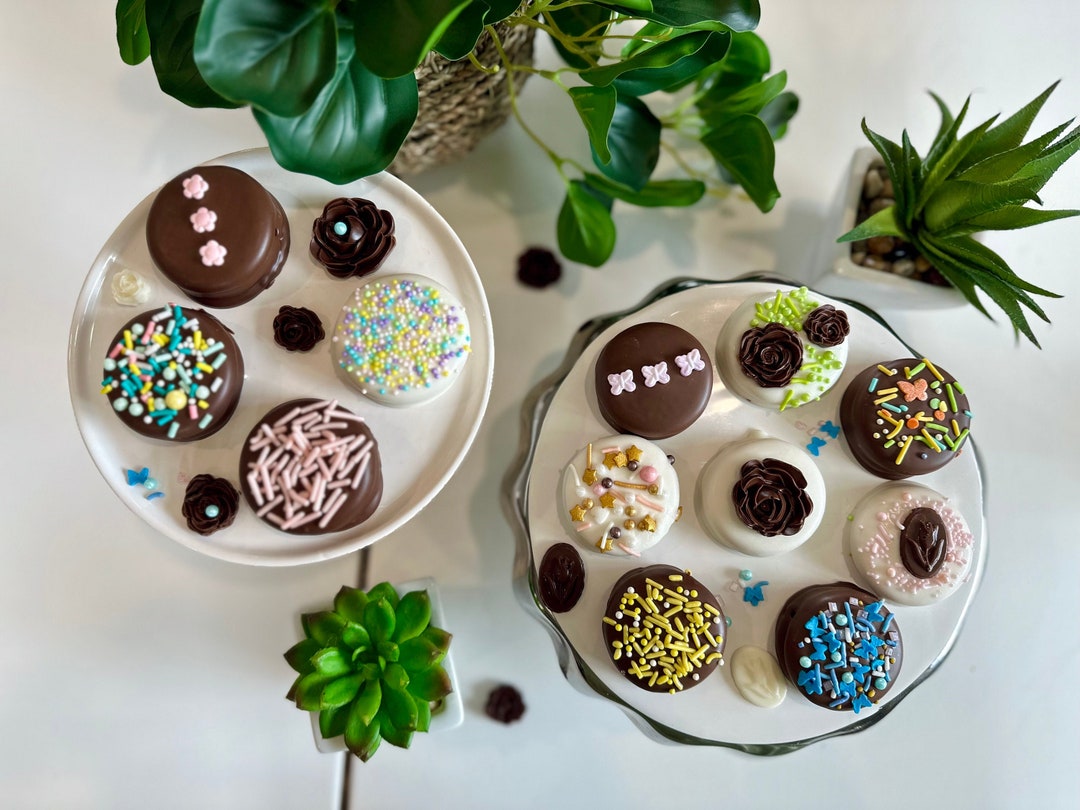 Spring Chocolate Covered Oreos Food Gift for Family, Friends One Dozen ...