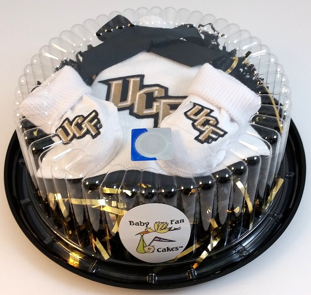 UCF Central Florida Knights Piece of Cake Baby Gift Set - Etsy