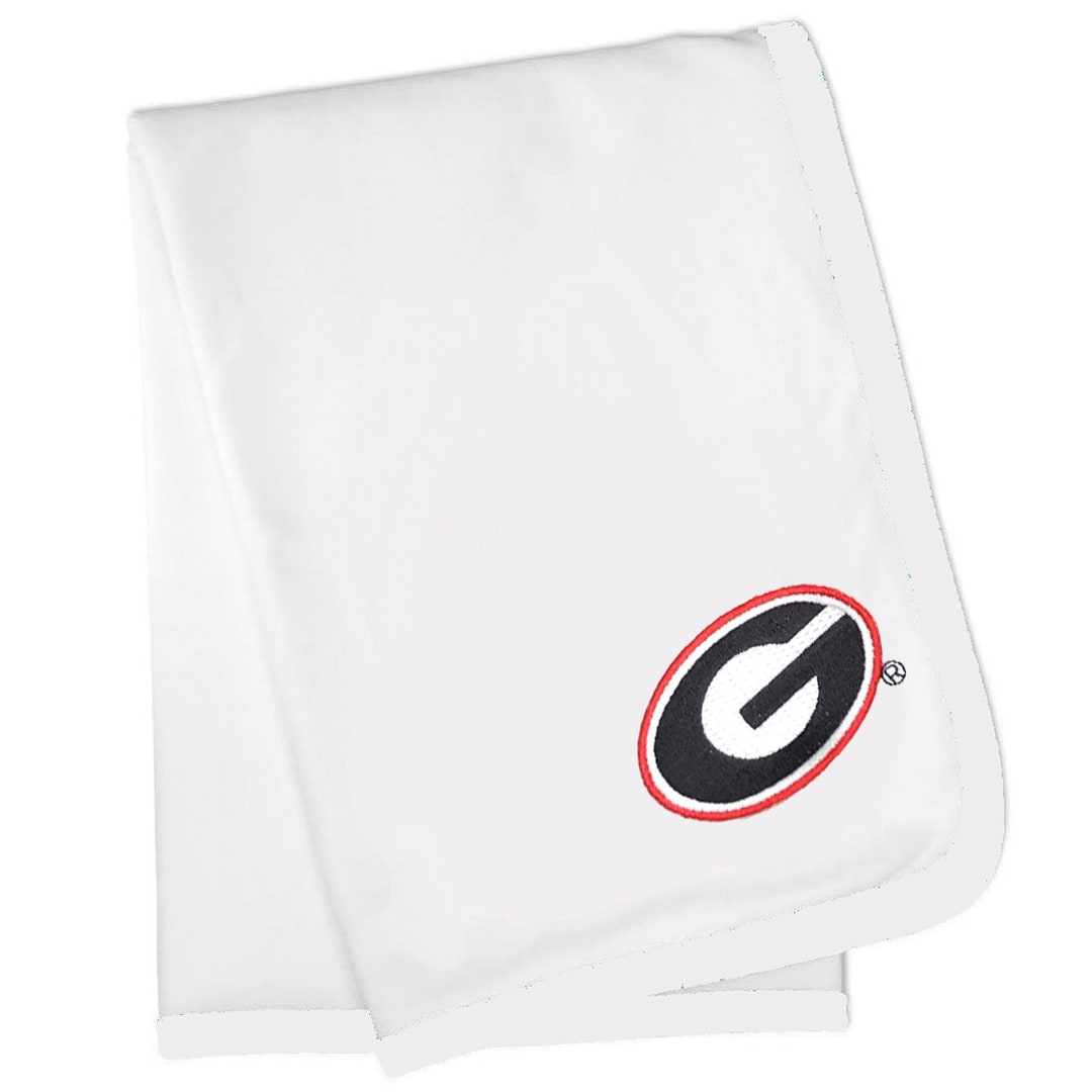 Georgia Bulldog Power "g" Baby Receiving Blanket - White - Etsy